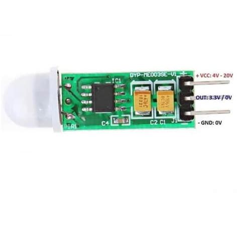 Jual Hc Sr505 Mini Pir Motion Sensor Gerak Manusia Module Pasive