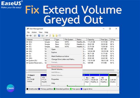 How To Fix Extend Volume Greyed Out Full Guide