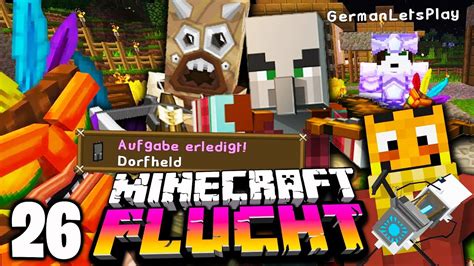 Wir Haben Das DORF GERETTET Minecraft FLUCHT 26 YouTube