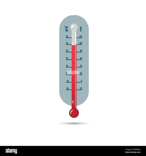 Thermometer Vector Illustration Stock Vector Image Art Alamy
