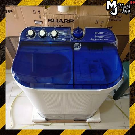 Jual MESIN CUCI 2 TABUNG SHARP EST 1090 KAPASITAS 10 KG SHARP 1090