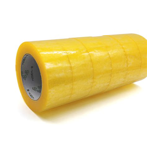 Easy Tear Adhesive Carton Sealing Tape Clear Transparent BOPP Packing