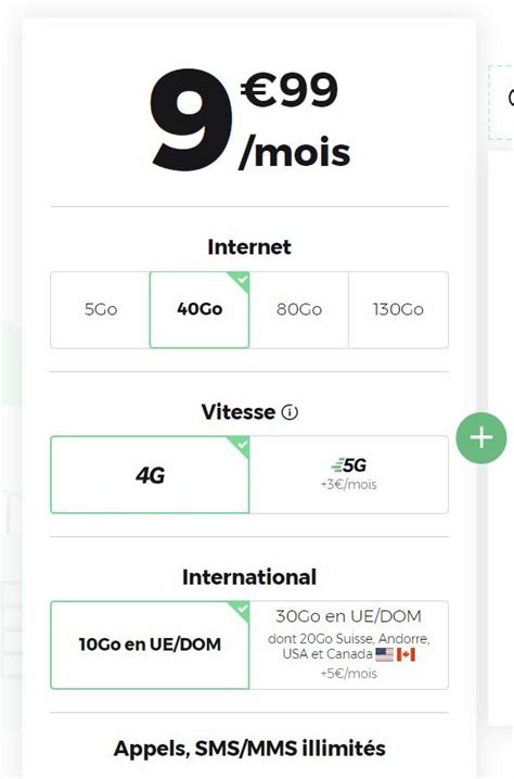 RED by SFR 4 forfaits mobiles imbattables dont un 40 Go à moins de 10