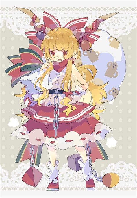 Ibuki Suika Suika Ibuki Touhou Image By Umeboshimaro