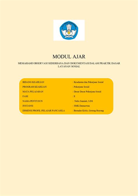 Pekerjaan Sosial Memahami Observasi Sederhana Dan Dokumentasi