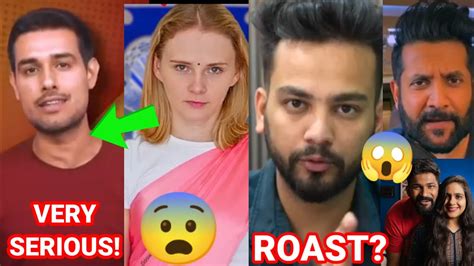 DHRUV RATHEE GOT EXPOSED BY INDIA IN DETAILS Elvish Yadav Roast