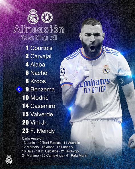 Real Madrid Info On Twitter Real Madrids Xi Https T Co