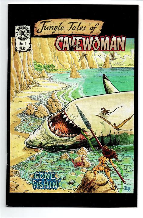 Jungle Tales Of Cavewoman 1 Basement Budd Root 1998 Vf Comic Books Modern Age