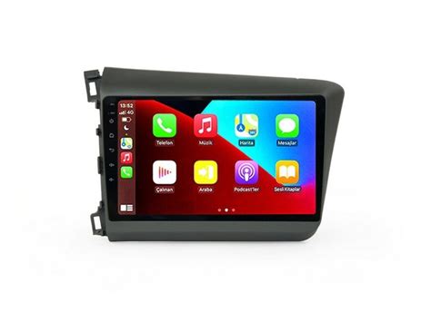 HONDA CİVİC FB7 2012 2015 4 GB RAM Android Carplay Multimedya Navigasyon