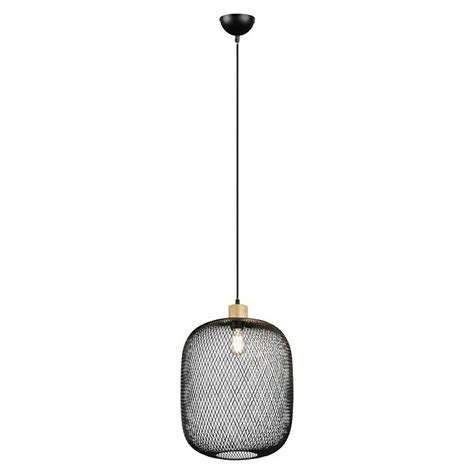 Trio Lighting Lámpara colgante redonda Calimero 40 W Ø x Al 33 x 150