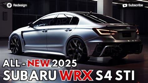 2025 Subaru WRX S4 STI Unveiled The Next Generation YouTube