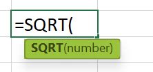 SQRT Excel Function Formula Examples How To Use