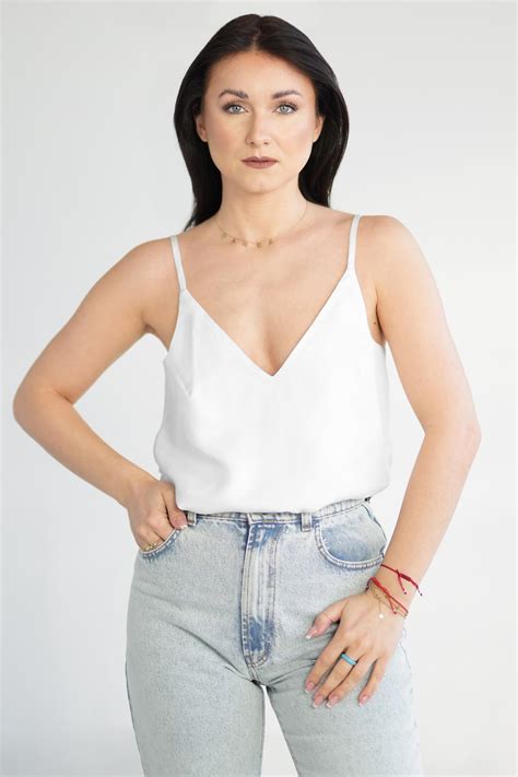 Bia A Koszulka Damska Top Naked Off White Na Rami Czkach Sklep