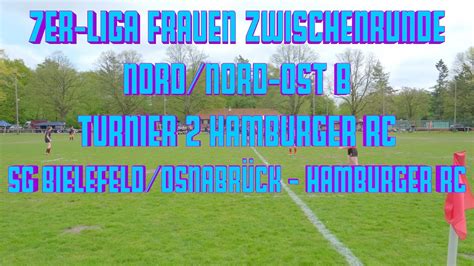 Sg Bielefeldosnabr Ck Hamburger Rc Er Liga Frauen Zwischenrunde