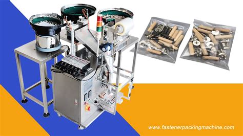 Automatic Sorting Counting Packing Machine For Nut Bolt Washer Screw