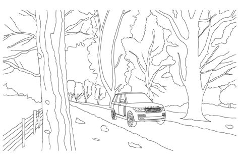 26 Land Rover Coloring Pages ColoringPagesOnly