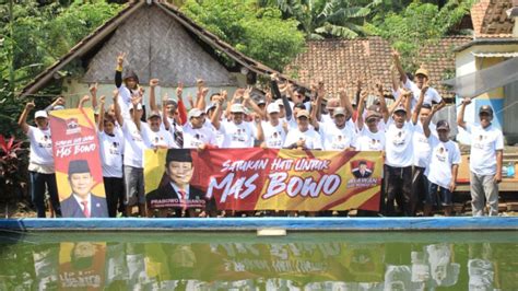 Relawan Deklarasi Prabowo Presiden 2024 Gelar Kegiatan Di Solok Dan