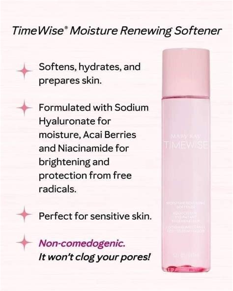 Timewise Moisture Renewing Softener Mary Kay Beauty Personal Care