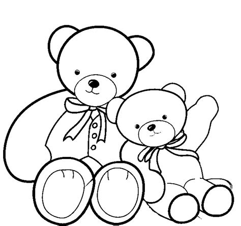 Teddy Bear Coloring Pages Free Printable Free Coloring Pages