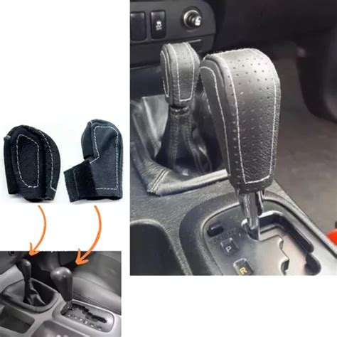 Kit Capas Couro Manopla Câmbio Automático Reduzida Hilux