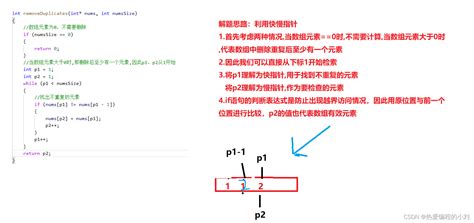 每天一道leetcode——删除有序数组中的重复项 csdn博客