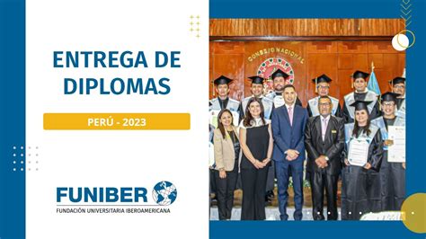 FUNIBER Perú celebra junto a los becados egresados en una ceremonia de