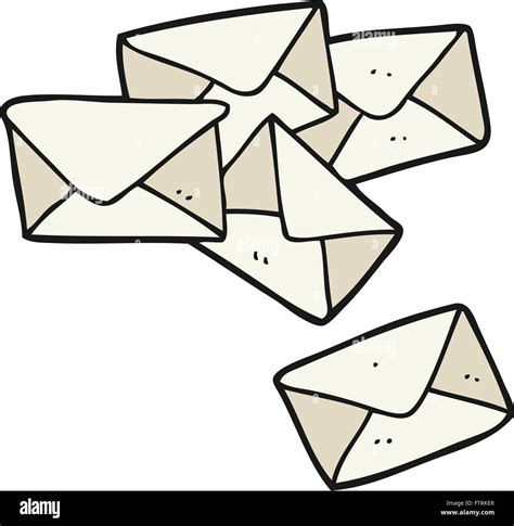 Freehand Drawn Cartoon Letters Stock Vector Image Art Alamy