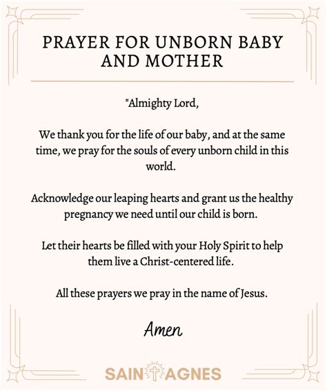 8 Prayers For Healthy Pregnancy Unborn Baby And Mother