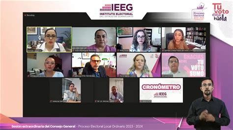 Acuerda IEEG Dar Cumplimiento A Sentencia Del TEEG