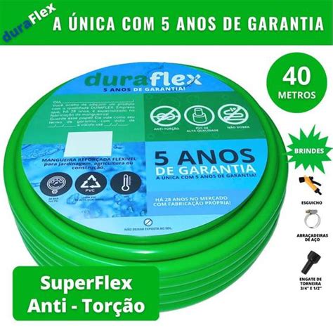 Mangueira de Jardim Verde Siliconada Super Flexível 10 Metro Suporte