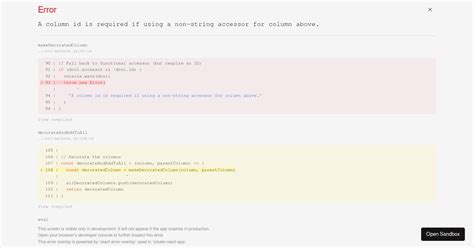 React Table Sub Components Codesandbox