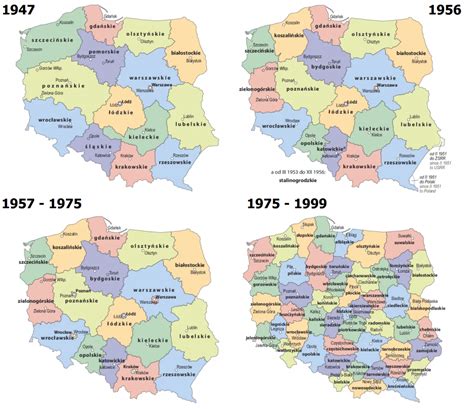 Podział administracyjny Polski Geografia24 pl