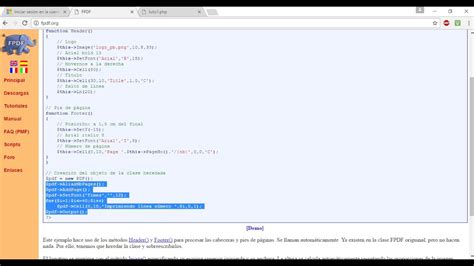 conociendo libreria fpdf generar documentos pdf en php youtube