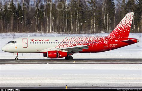 RA 89062 Sukhoi Superjet 100 95B Rossiya Airlines Victor