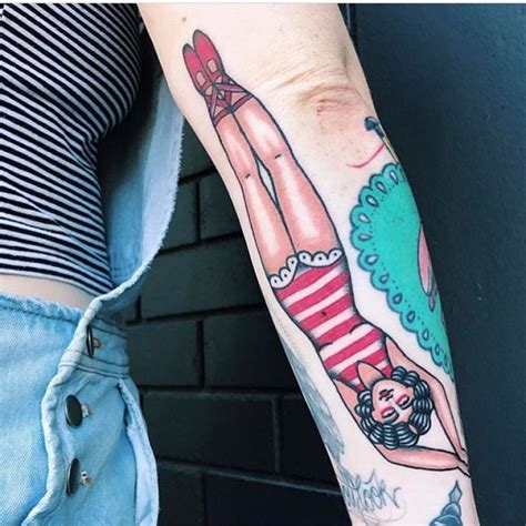 90 Best Pinup Tattoo Girl Designs And Meanings Add Style In 2019
