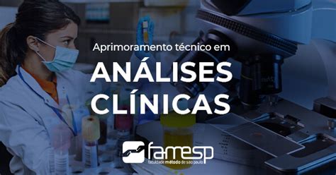 Curso de Aprimoramento Técnico em Análises Clínicas