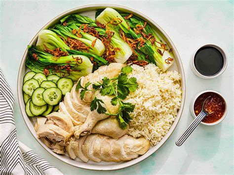 Hainanese Chicken Rice Set Recipe