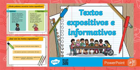 PowerPoint Textos Expositivos Teacher Made Twinkl