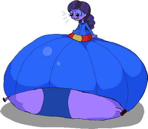 Violet Blueberry Inflation Deviantart Violet Beauregarde Breast Expansion 894x894 Png