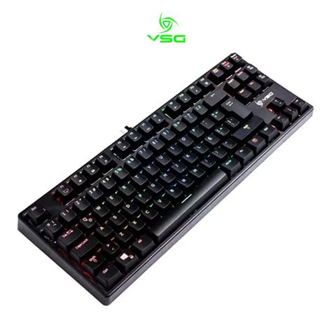 TECLADO GAMER VSG ALNITAK QWERTY KAILH MARRON ESPAÑOL LATINOAMÉRICA