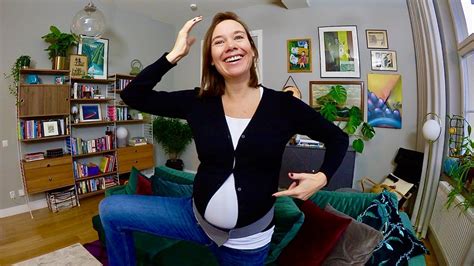 Gravid Vecka Disco I Magen Vem R D Rinne Vlogg Youtube