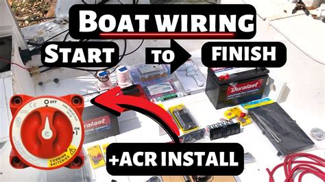 Beginners Guide To Boat Wiring Blue Sea Systems Dual Battery ACR