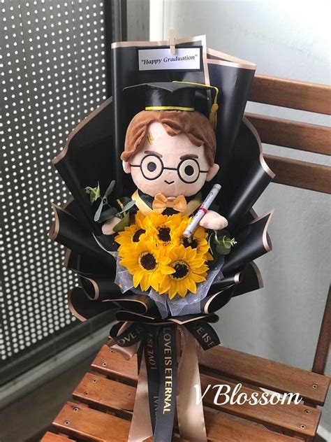 Harry Potter Graduation Soap Flower Bouquet Graduation Gift Hobbies