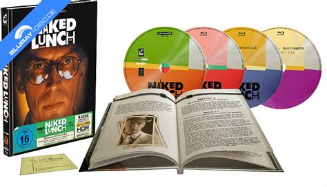 Naked Lunch 1991 4K Limited Mediabook Edition INT Artwork 4K UHD Blu