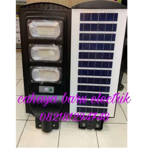 Jual Lampu Jalan Solar Cell Watt Pjuts W Pju Led All In One