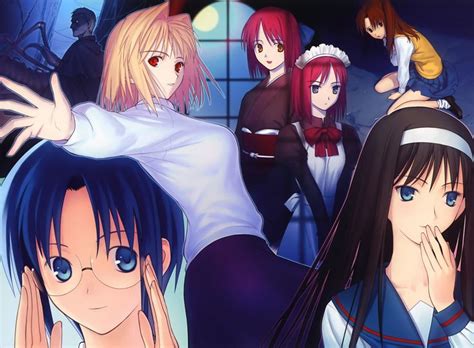 Arcueid Brunestud Ciel Akiha Tohno Hisui Kohaku Yumizuka