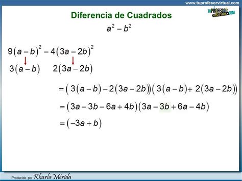 Factorizaci N Diferencia De Cuadrado Ejercicios Y Youtube