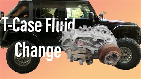 Jeep Wrangler Transfer Case Fluid Change