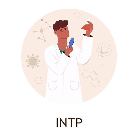 MBTI Person Types Concept Socionics Mbti Personality Test Flat