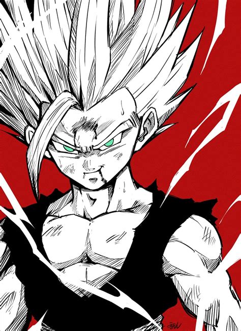 Son Gohan Dragon Ball And 2 More Drawn By Liedein Danbooru